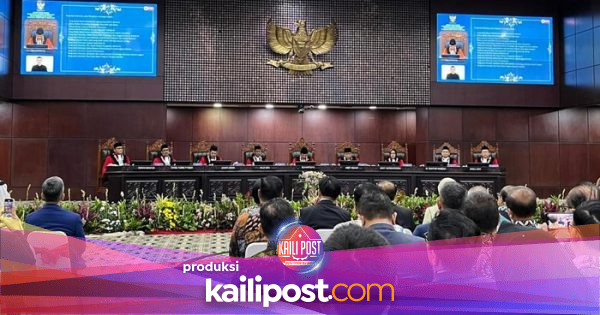 Pekan Depan, MK Gelar Sidang Sengketa Pilkada 2024 - KAILIPOST