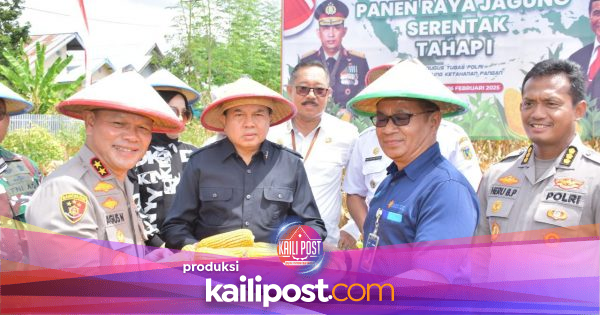 Kapolda Sulteng Pimpin Panen Raya Jagung Serentak di Donggala - KAILIPOST