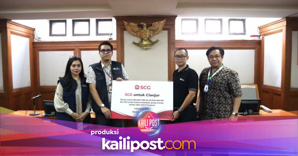 SCG Salurkan Bantuan Kemanusiaan untuk Korban Gempa dan Dorong Pemulihan Infrastruktur ...