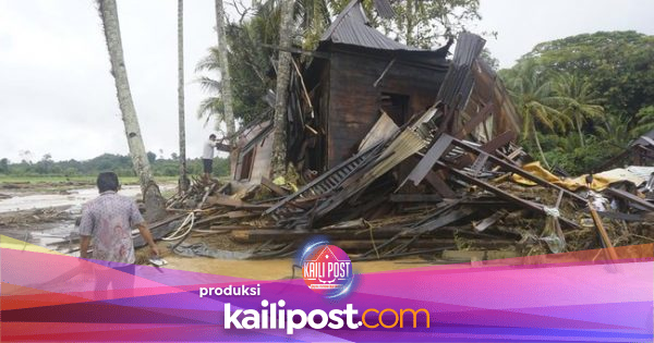 Banjir Bandang Terjadi di Sumbawa, 12 Rumah Hanyut, 829 Jiwa Terdampak - KAILIPOST