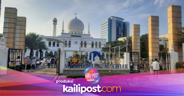 Begini Suasana Salat Idul Adha di Masjid Al-Azhar Jaksel - Laman 2 dari ...
