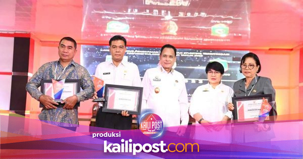 Sukses Turunkan Konvergensi Stunting di Sulteng, 6 Kabupaten Raih Penghargaan - KAILIPOST