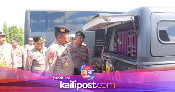 Tim Mabes Polri Tinjau Kesiapan Pengamanan Pemilu 2024 di Sulteng - KAILIPOST