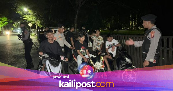 Geng Motor dan Balap Liar Subuh di Palu Jadi Perhatian Polresta - KAILIPOST