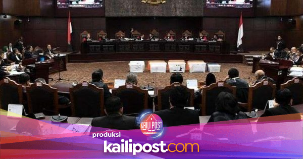 MK Mulai Sidang Sengketa Pileg 2024 Hari Ini - KAILIPOST
