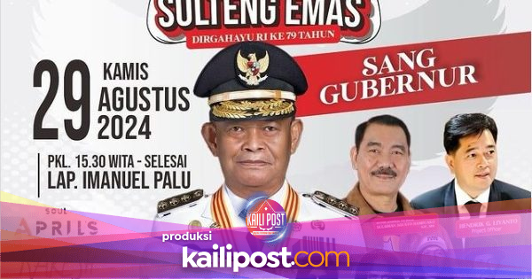 Konser Slank Bertajuk Sulteng Emas Siap Menggebrak Kota Palu - KAILIPOST